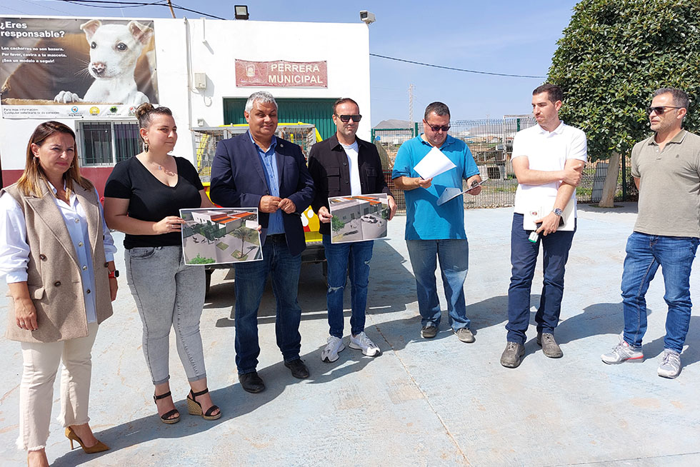 Comienza el proyecto de ampliación de la perrera municipal de Puerto del Rosario por 600.000 ...